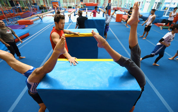 Chelsea Piers Adult Gymnastics