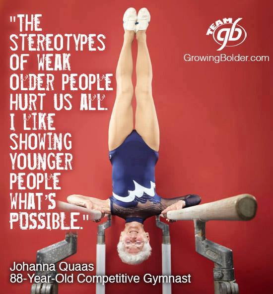 88-year-old gymnast Johanna Quaas | Recreational Gymnastics